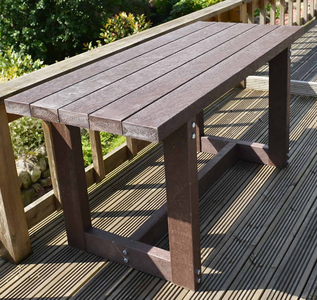 Plastic Outdoor and Garden Tables | 100% Recycled Plastic | TDP