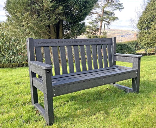 King Charles Coronation Dale Bench | TDP