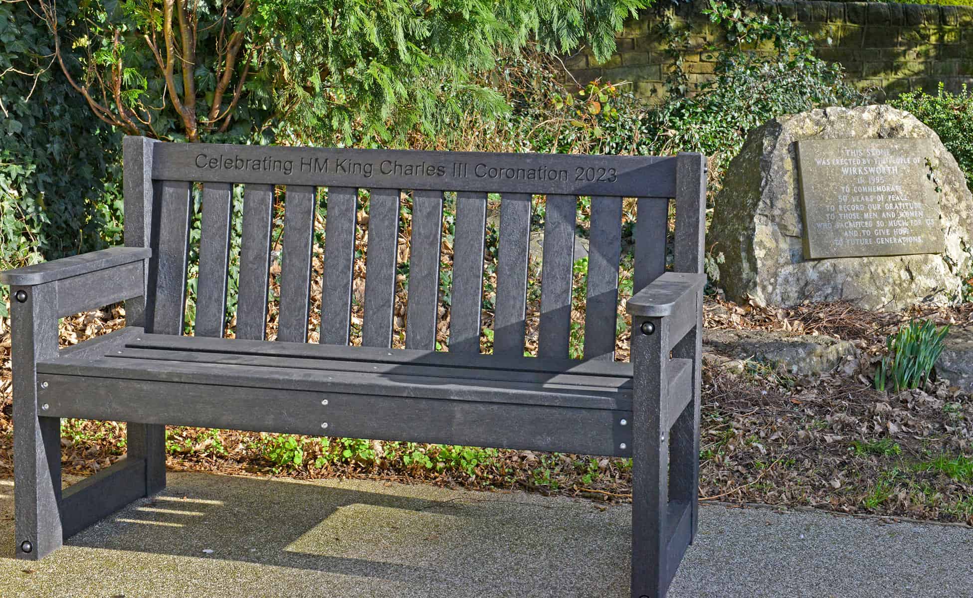 King Charles Coronation Dale Bench | TDP